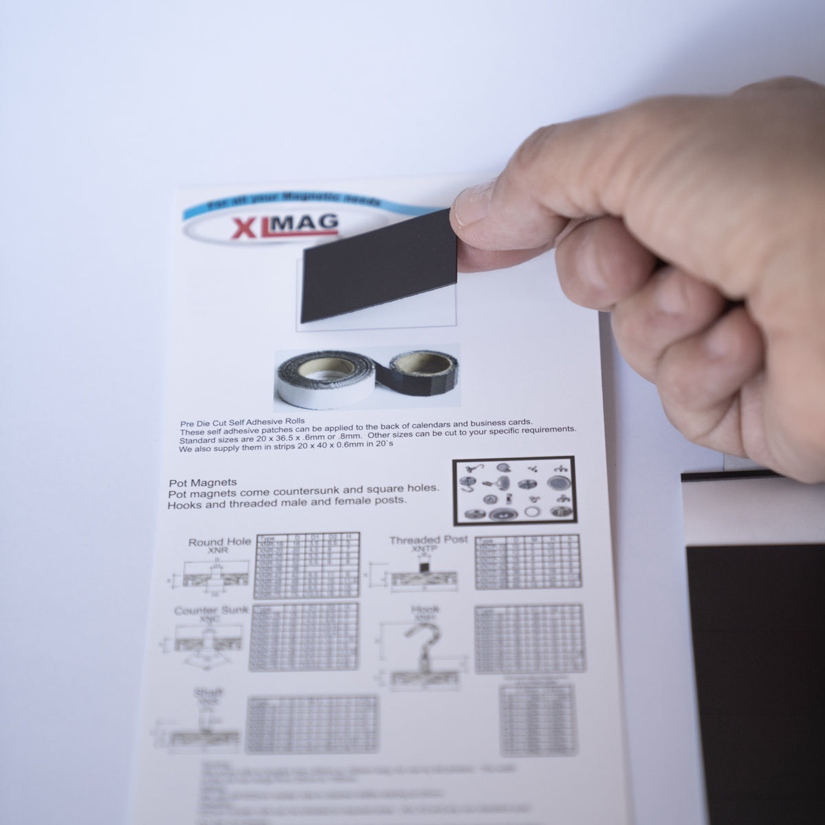 Strong Magnetic Patches/ Tabs – XL Mag